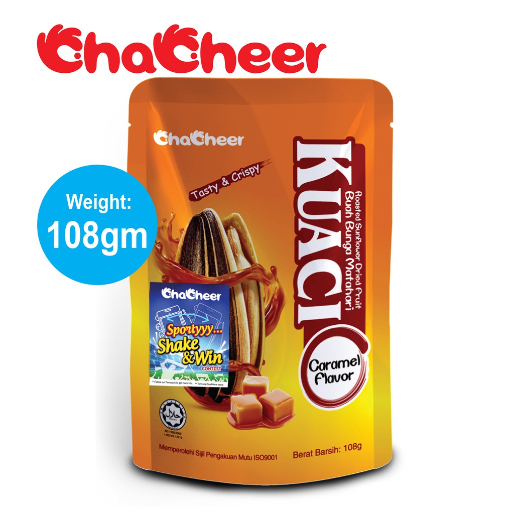 ChaCheer Caramel Kuaci (108g x 32 Packs) | Shopee Malaysia