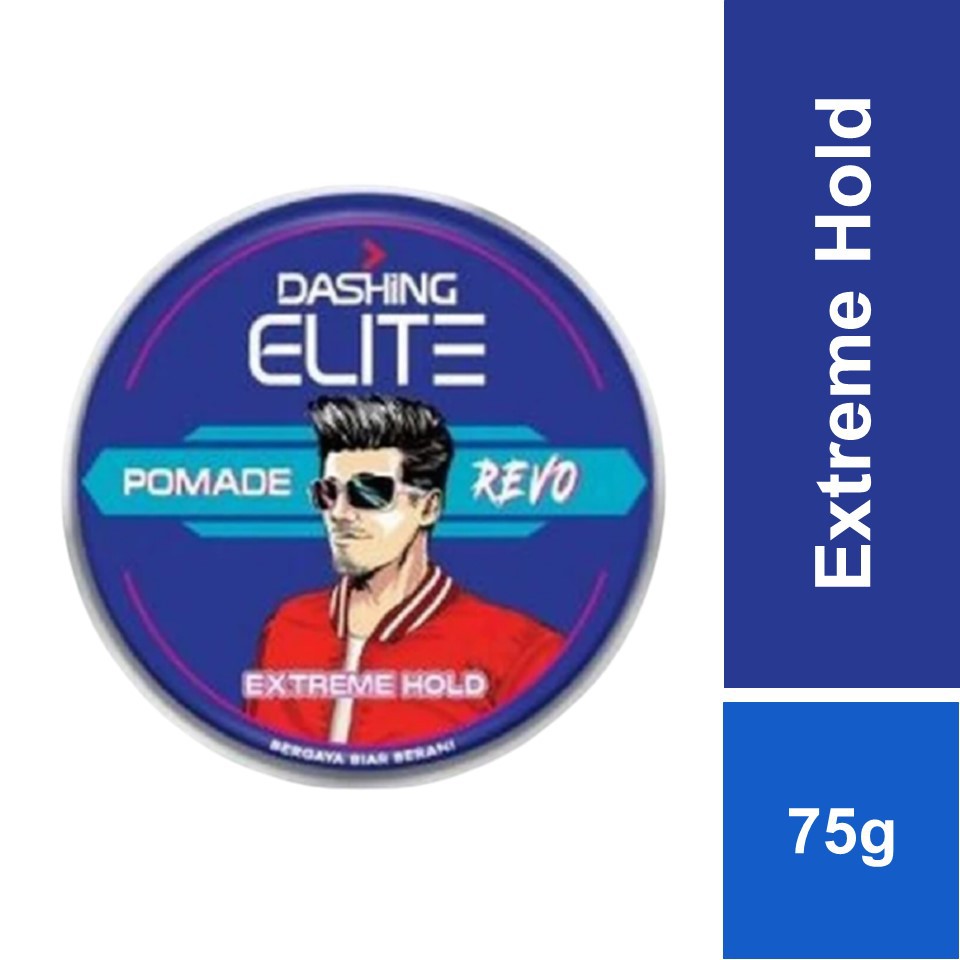Dashing Elite Hair Wax Pomade - Revo (75g) | Shopee Malaysia