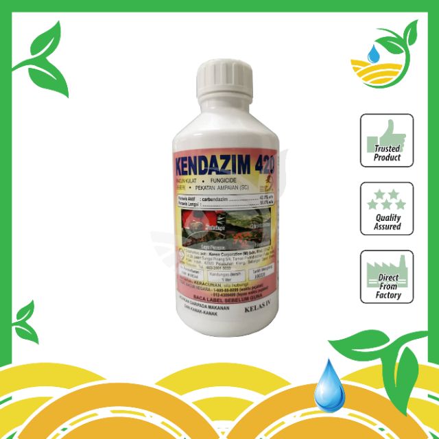 KENDAZIM 420 1Liter carbendazim 42% Fungicide Racun Kulat | Shopee Malaysia