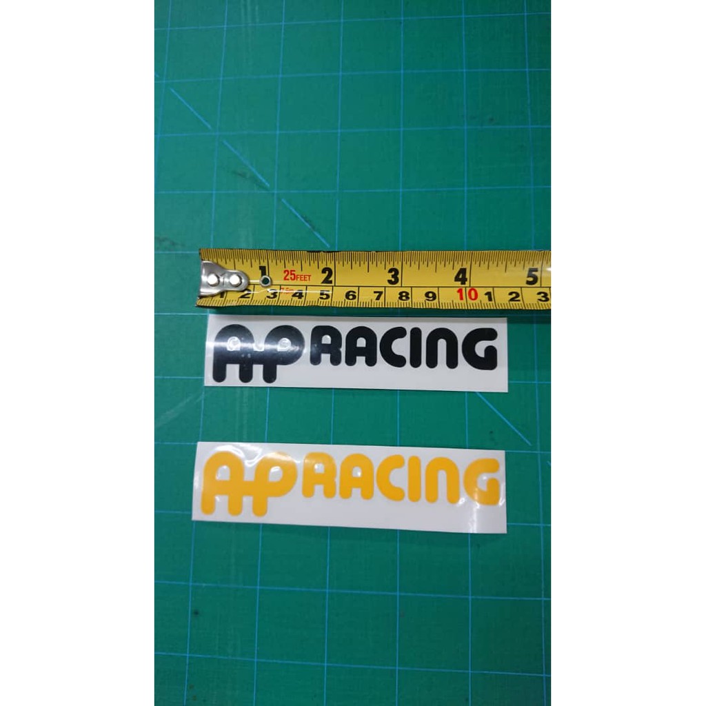 Sticker logo AP Racing | Shopee Malaysia