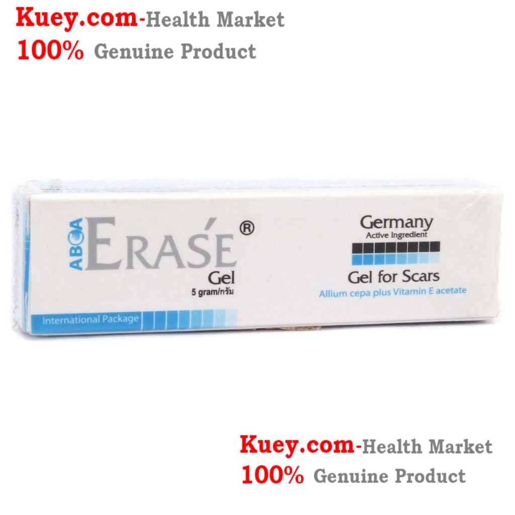 ERASE GEL FOR SCAR - KELOID ACNE SURGERY SCARS SCAR /REMOVER REDUCER ...
