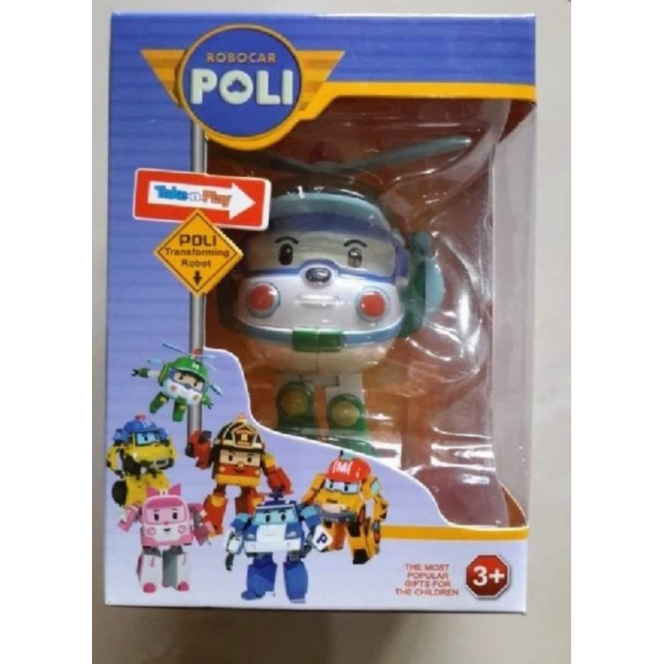 TOY Robo Car POLI Transforming Helicopter | Shopee Malaysia