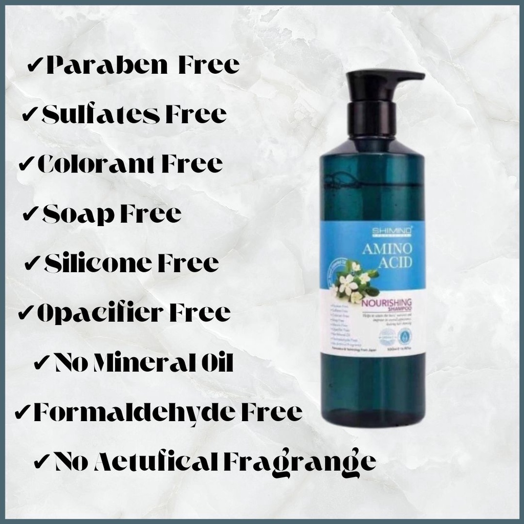 Shimino Amino Acid Shampoo & Treatment 500ML | Shopee Malaysia