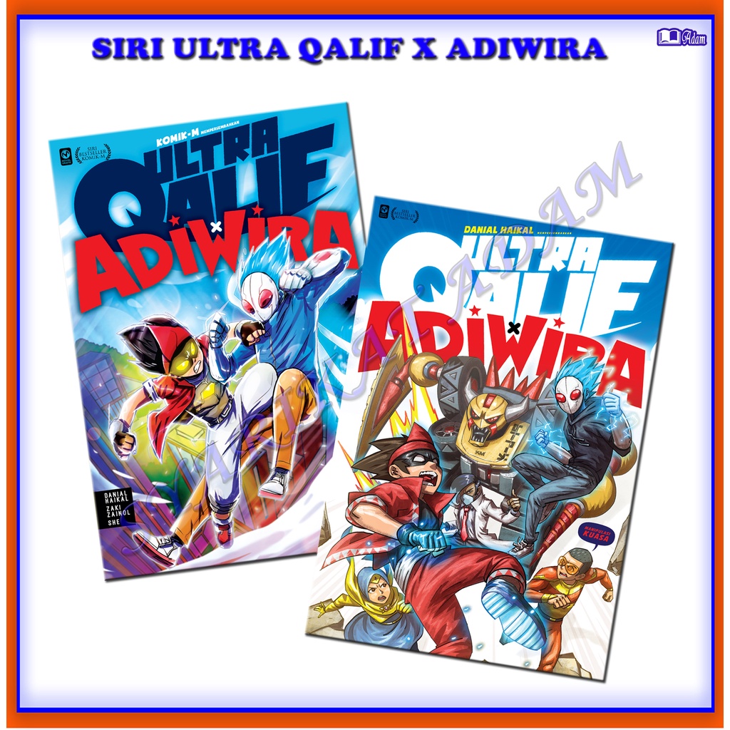[ADM] SIRI KOMIK-M ULTRA QALIF X ADIWIRA | Shopee Malaysia