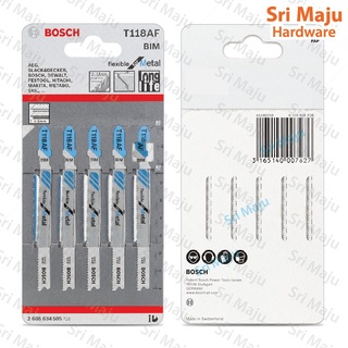 MAJU Bosch T118AF Jig Saw Blade Metal Thin Iron Cut Gergaji Potong Besi ...