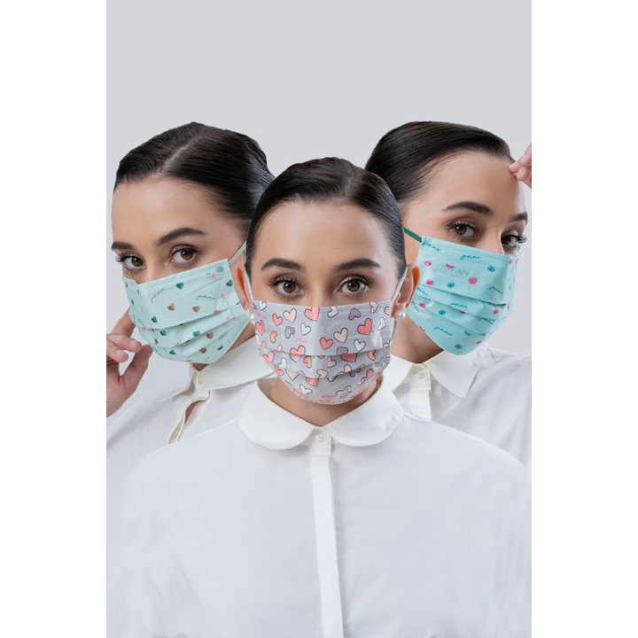JOVIAN 3PLY MASK EMOJI SERIES EARLOOP READY STOCK | Shopee Malaysia