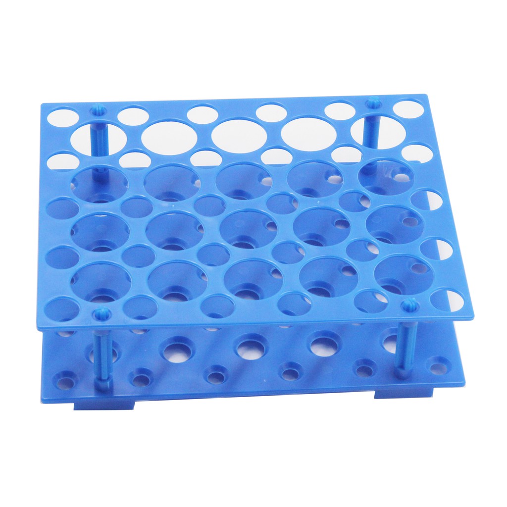 2 Packs Vial Rack Single Blue Holds 50 Standard 12 mm 2 mL vials ...