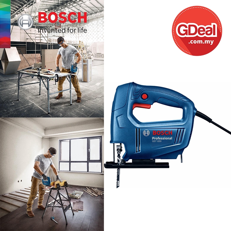 GDeal BOSCH PT Professional GST 650 Jigsaw 450W With 1 pc T111C Blade ...