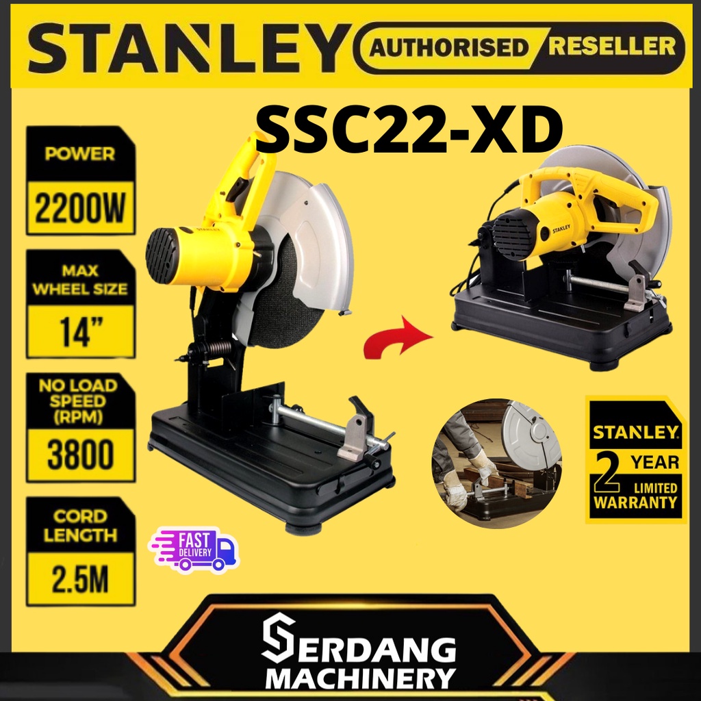 STANLEY SSC22 Chopsaw 2200W 355mm (14" ) | Shopee Malaysia