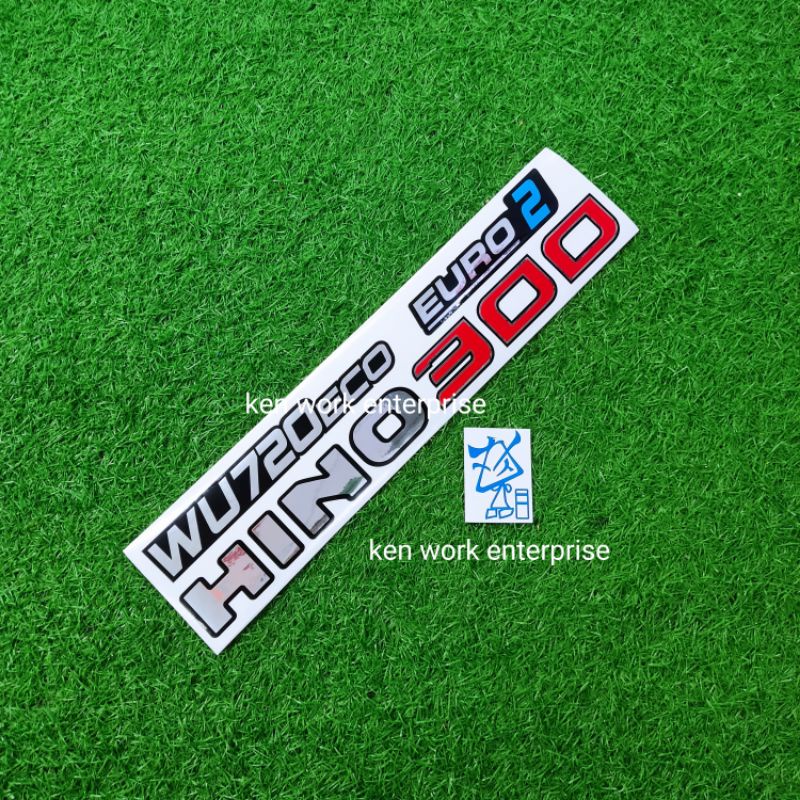 Sticker hino 300 wu720eco euro2 | Shopee Malaysia
