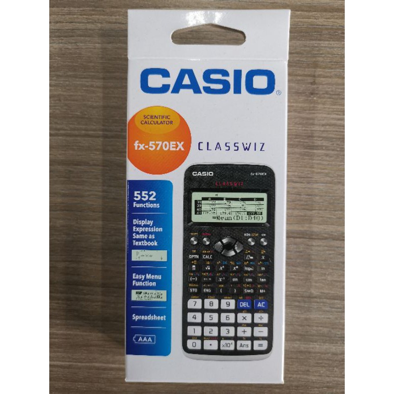 CASIO FX-570EX SCIENTIFIC CALCULATOR | Shopee Malaysia