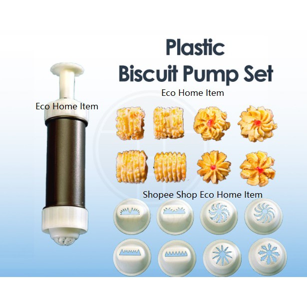 Biscuit Pump Set 8 patterns / Tart Roll / Biscuit Semperit / Acuan ...