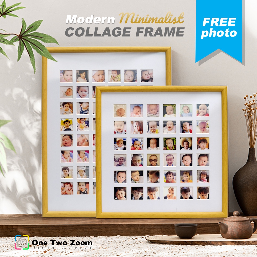 Collage Photo Frame | Mat board Window Openings | Multiple Opening ...