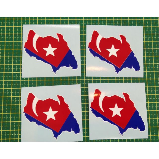 STIKER MOTOR. STIKER KERETA. STIKER PETA NEGERI JOHOR | Shopee Malaysia