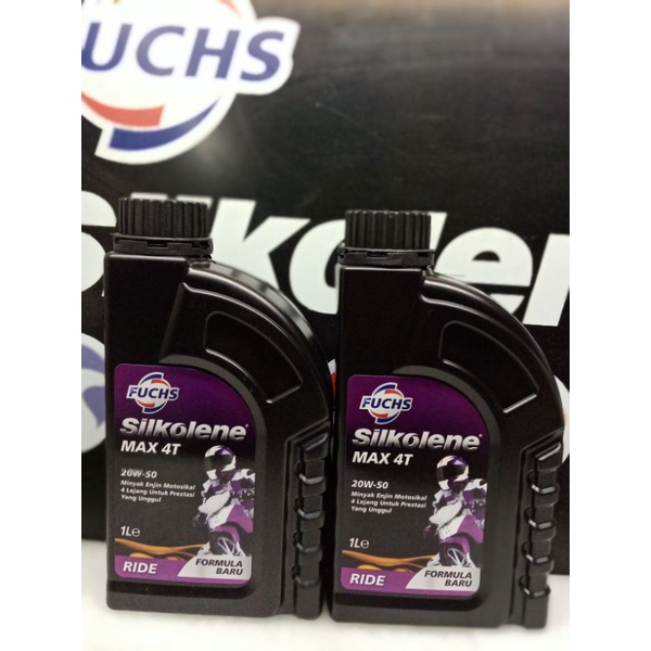FUCHS SILKOLENE MAX 4T 1 LITER | Shopee Malaysia