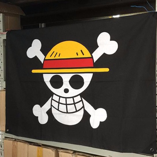 MONKEY D LUFFY FLAG ONE PIECE | Shopee Malaysia