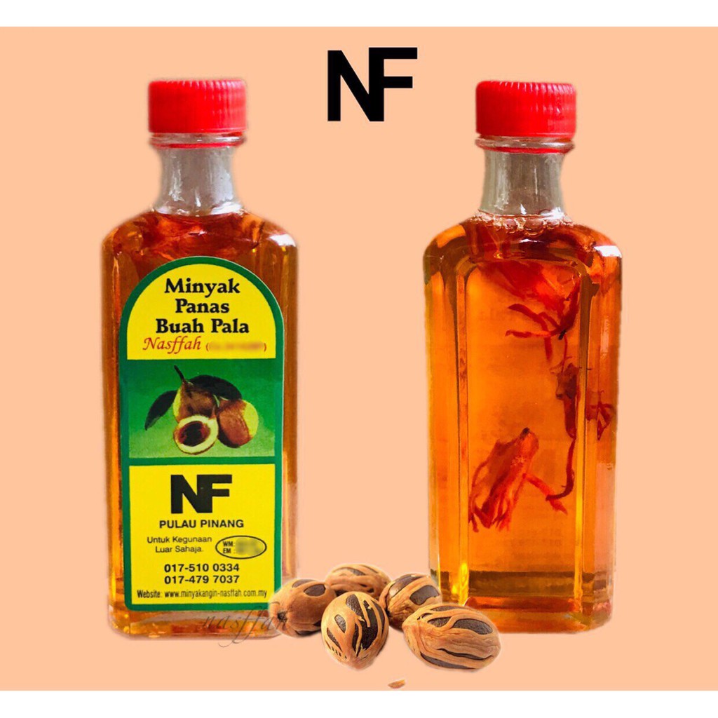 Minyak Panas Buah Pala Nasffah (NF) | Shopee Malaysia