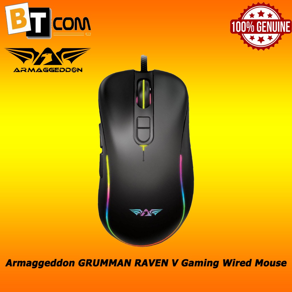 Armaggeddon GRUMMAN RAVEN V Gaming Wired Mouse | Shopee Malaysia