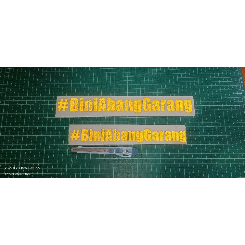 Sticker lorry (#BiniAbangGarang) | Shopee Malaysia
