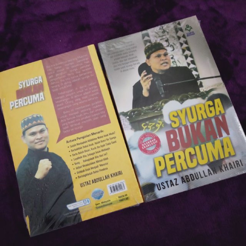 Buku Syurga Bukan Percuma UAK Ustaz Abdullah Khairi | Shopee Malaysia