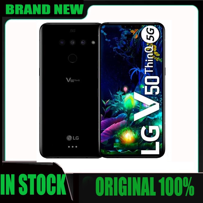 [Brand New] LG V50 ThinQ V500N Original LTE NFC Snapdragon 855 Octa Core 6.4" 128G Smartphone ...