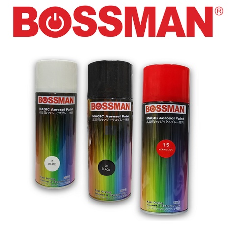 Bossman Aerosol Spray Paint - 400ml | Shopee Malaysia