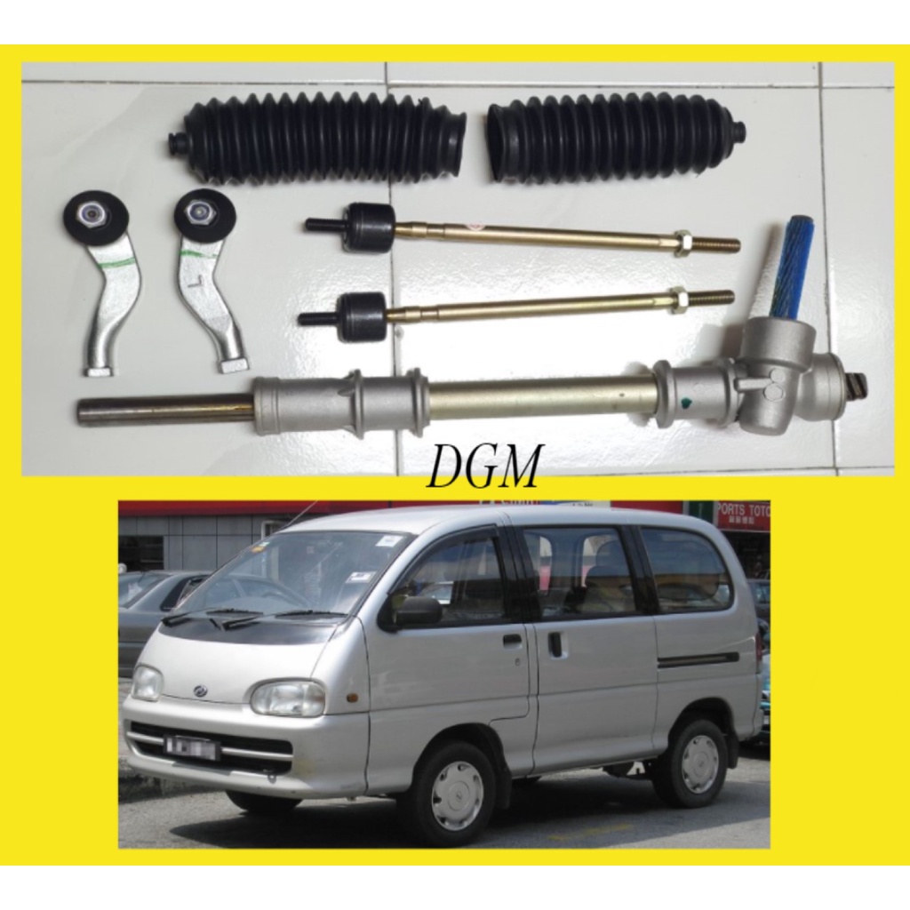 Perodua Rusa Steering Rack Assy Full Set (100% New) | Shopee Malaysia