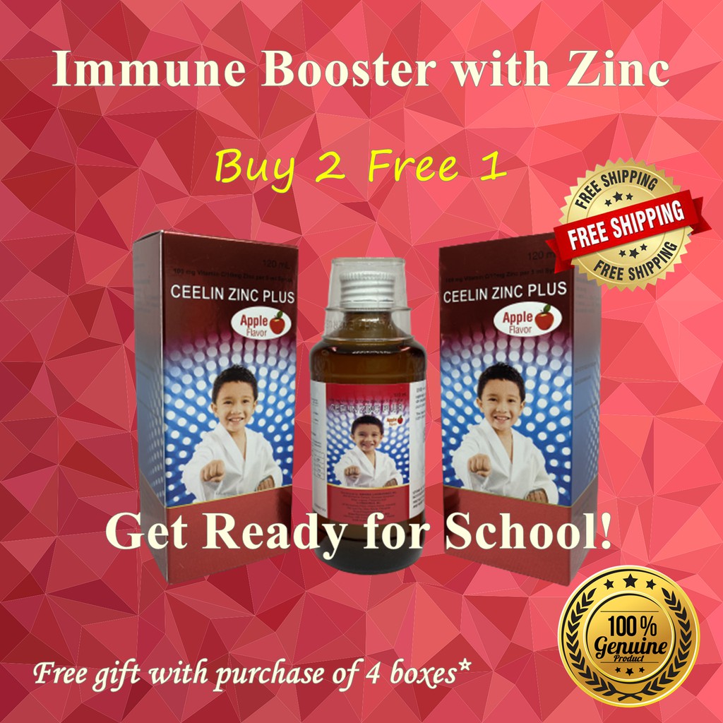Ceelin Zinc Plus (Vitamin C with Zinc) 120ml (West Malaysia Only ...