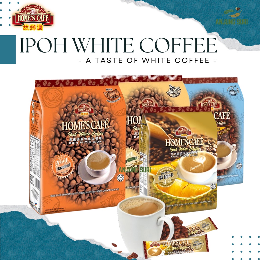 HOME'S CAFE COFFEE The Real Taste of Ipoh White Coffee Kopi Putih ...