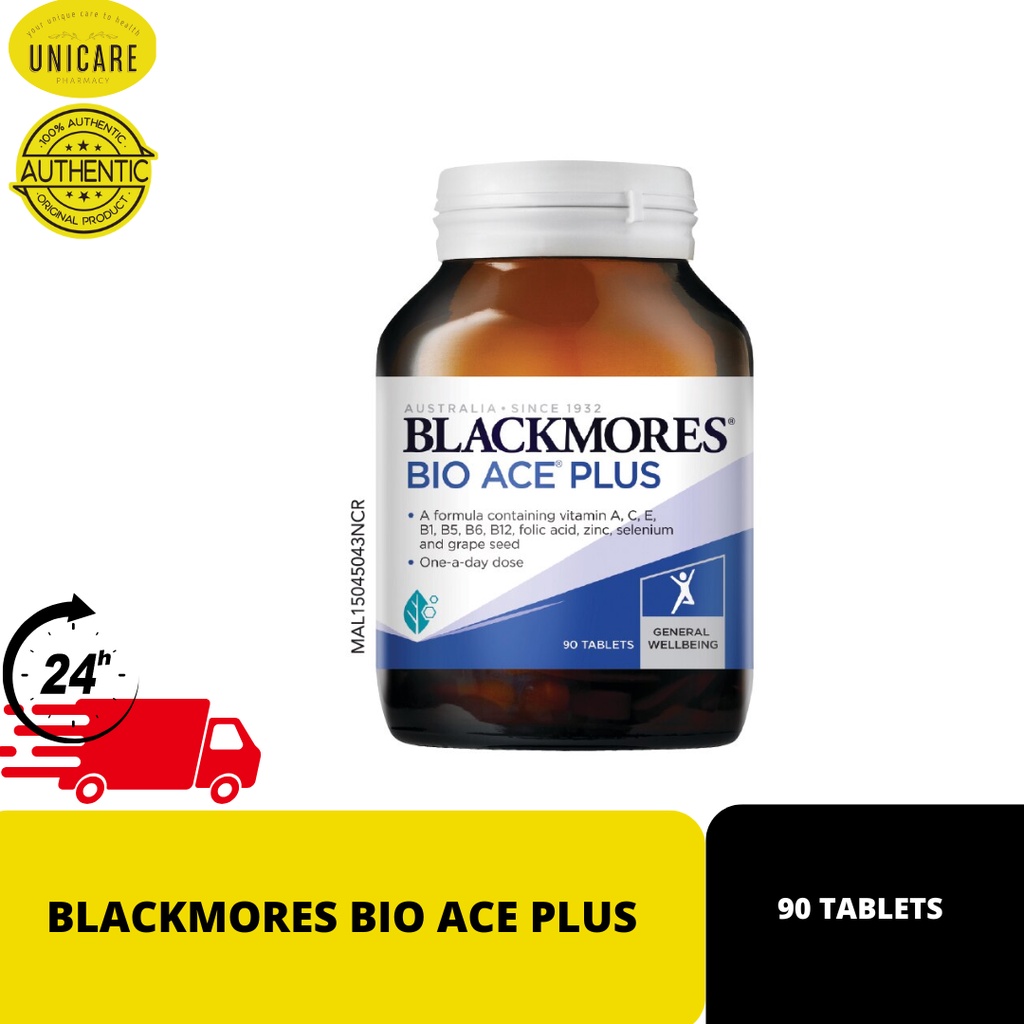 BLACKMORES BIO ACE PLUS (90 TABLETS) | Shopee Malaysia