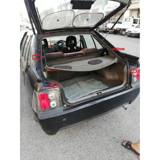 PROTON SAGA ISWARA LMST REAR BONNET RUBBER /WEATHER STRIP BONNET (OEM ...