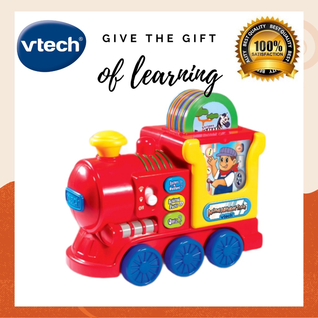 VTech Animal Alphabet Train (Mainan budak perempuan & lelaki) | Shopee ...