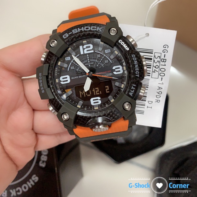 CASIO GSHOCK GG-B100-1A9/GG-B100-1A9DR/GG-B100/GGB100 MUDMASTER ...