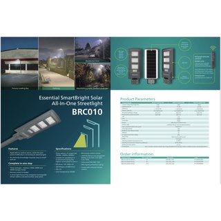 PHILIPS BRC010 LED40/765 kit ESSENTIAL SMARTBRIGHT SOLAR STREET LIGHT ...