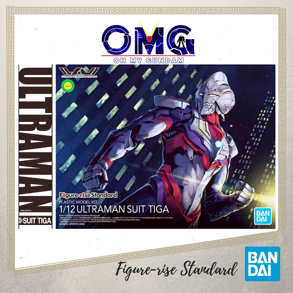 Bandai Figure-rise Standard 1/12 Ultraman Suit Tiga 58872 Figure Rise ...