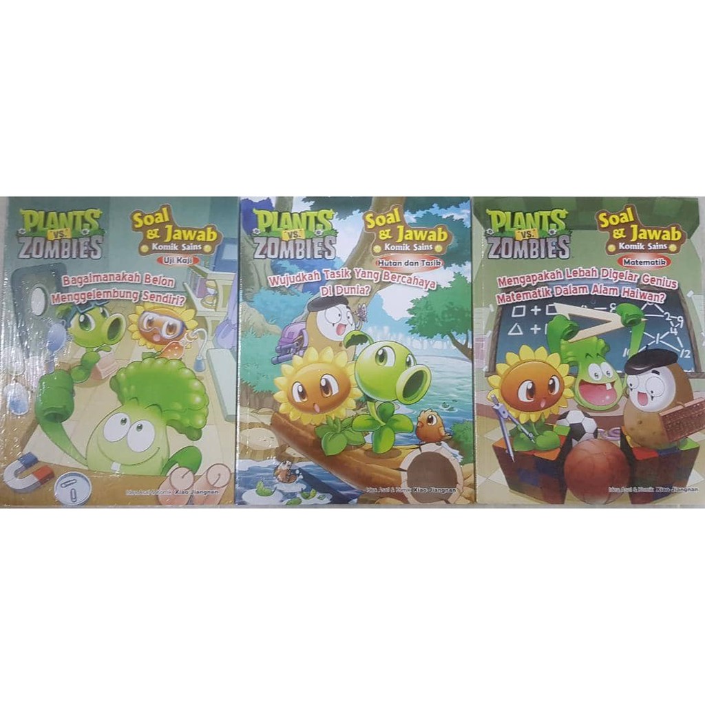 PVZ Science Comics Book | Shopee Malaysia