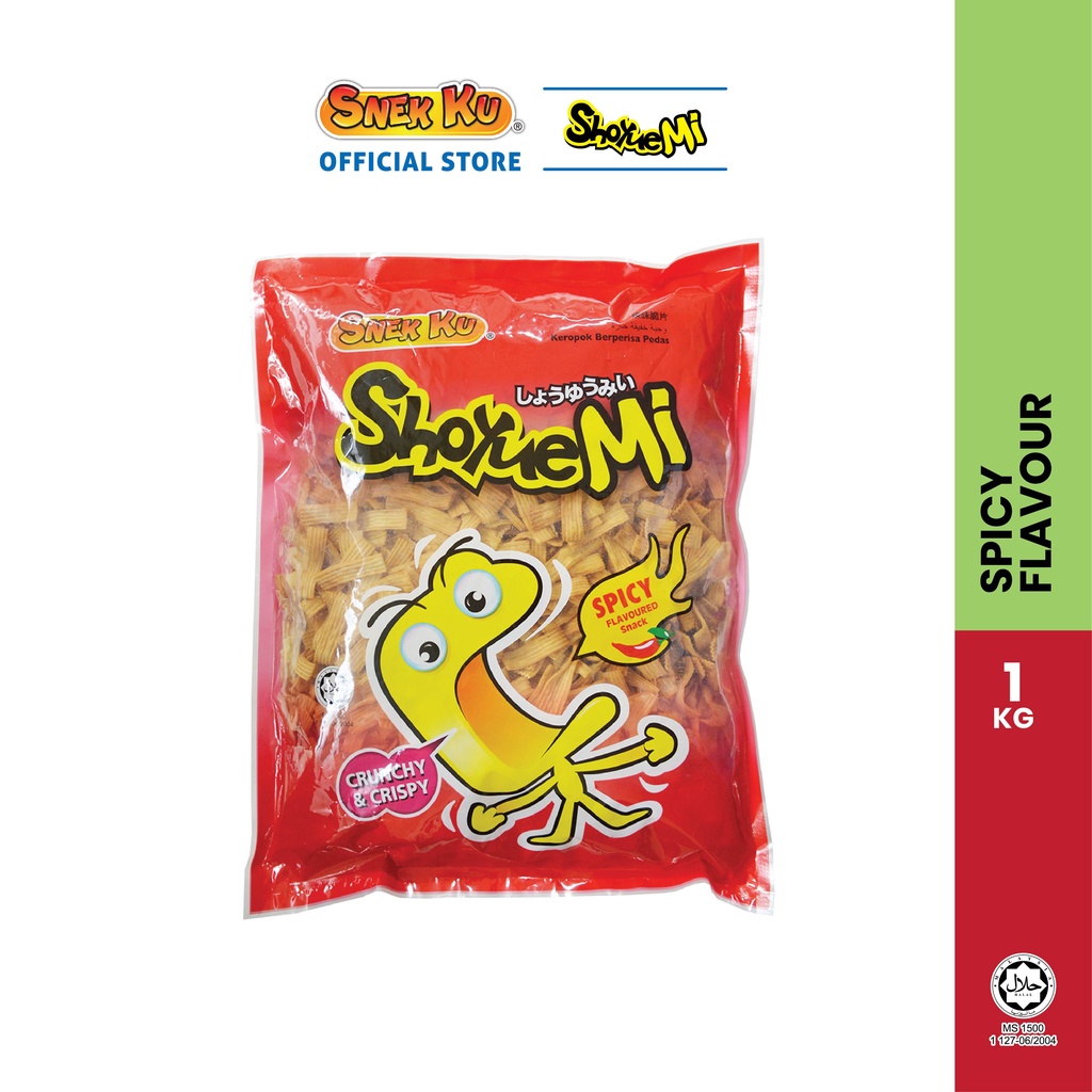 Snek Ku Shoyuemi - Spicy Flavour Snack (1kg) | Shopee Malaysia