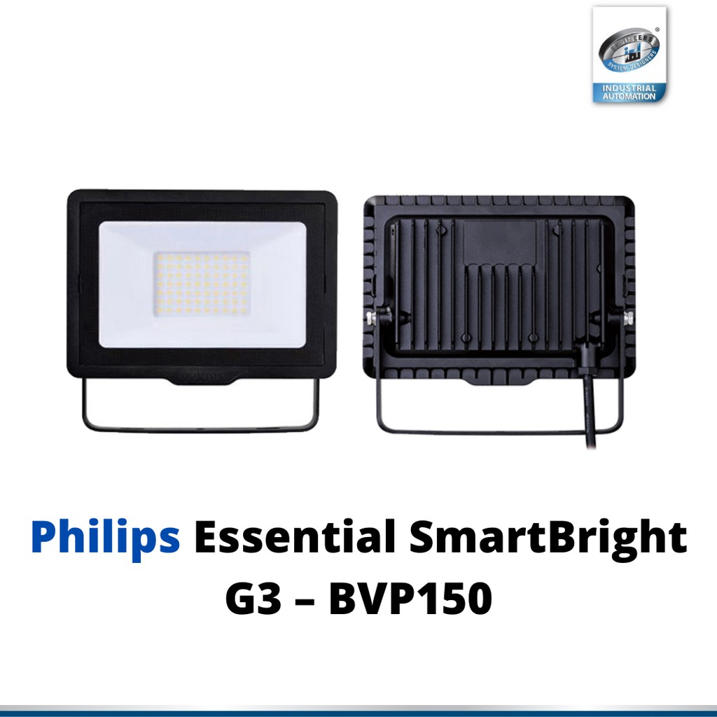 PHILIPS Essential SmartBright FloodLight G3 100W 3000K - BVP150 Series | Shopee Malaysia
