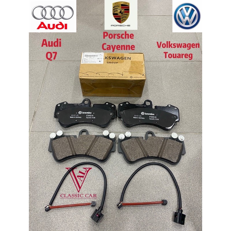 ( 100% ORIGINAL ) AUDI Q7 VOLKSWAGEN TOUAREG PORSCHE CAYENNE FRONT DISC ...