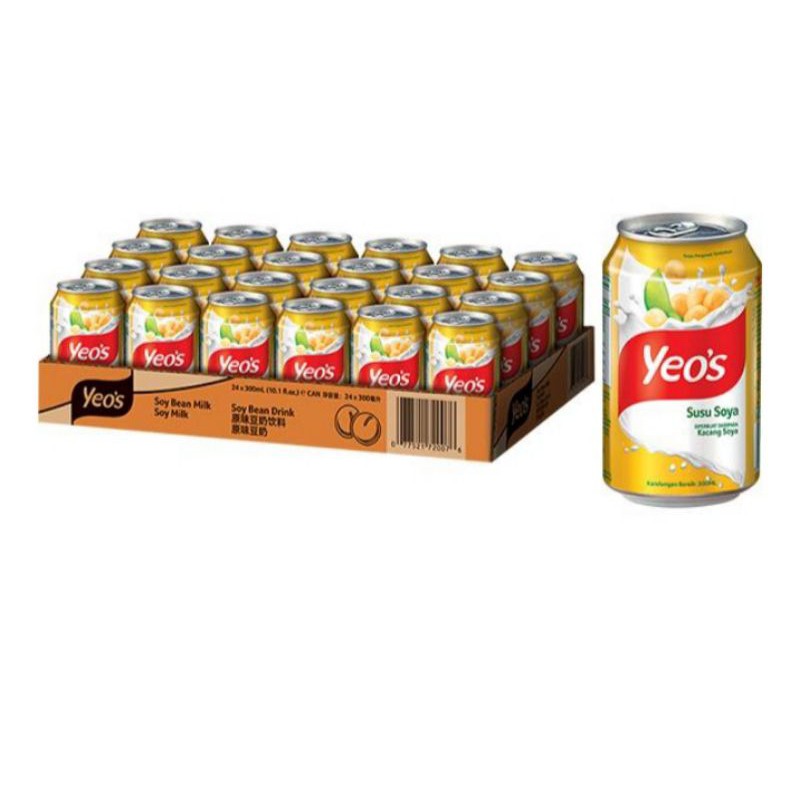 Yeos Soya Bean Milk (24x300ml) [DELIVERY IN KL & SELANGOR ONLY ... Yeos Soya Bean Milk (24x300ml) [DELIVERY IN KL & SELANGOR ONLY ...