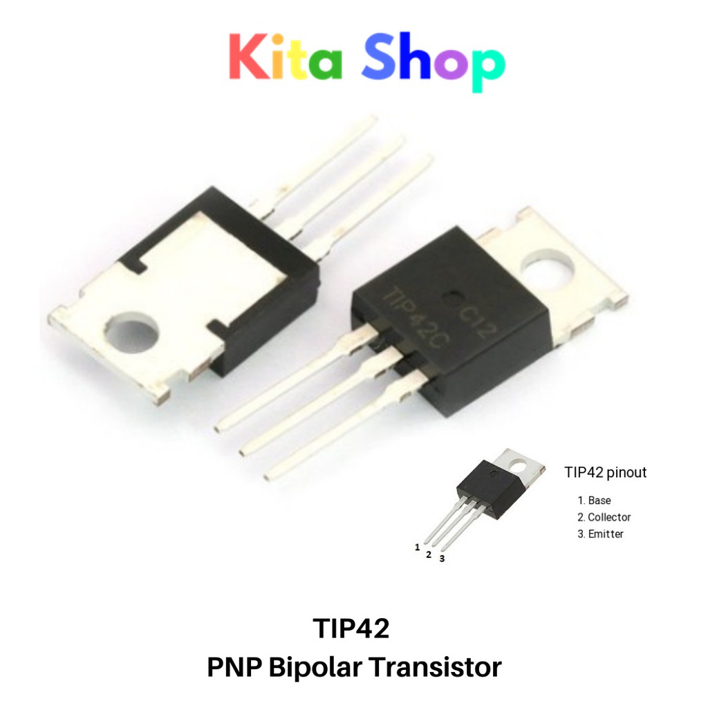 TIP42 : PNP Bipolar Transistor | Shopee Malaysia