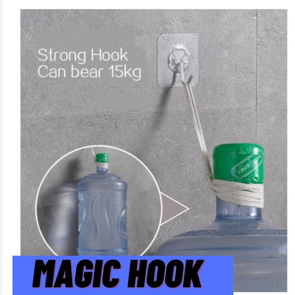 Magic Hook Powerful adhesive | Shopee Malaysia