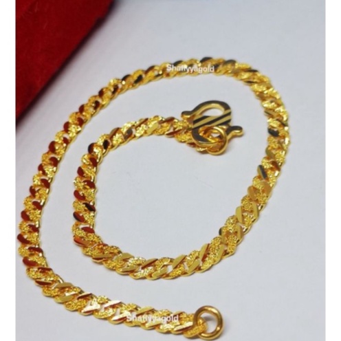 Rantai Tangan Padu Dewasa Emas 916 Original | Shopee Malaysia