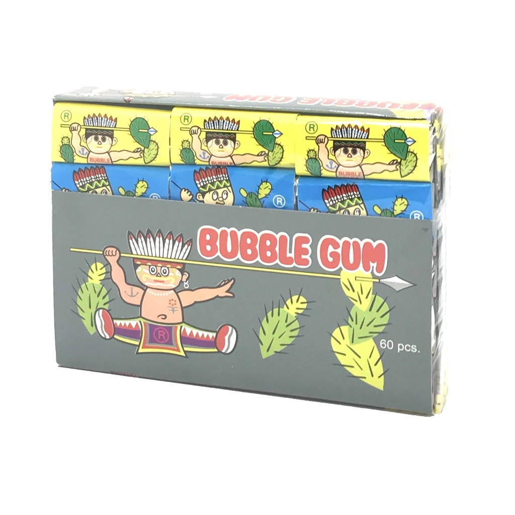 60 Pcs Childhood Sakai Bubble Gum Oldtime Fruity Chewing Gum HALAL (LOCAL READY STOCKS) | Shopee ...