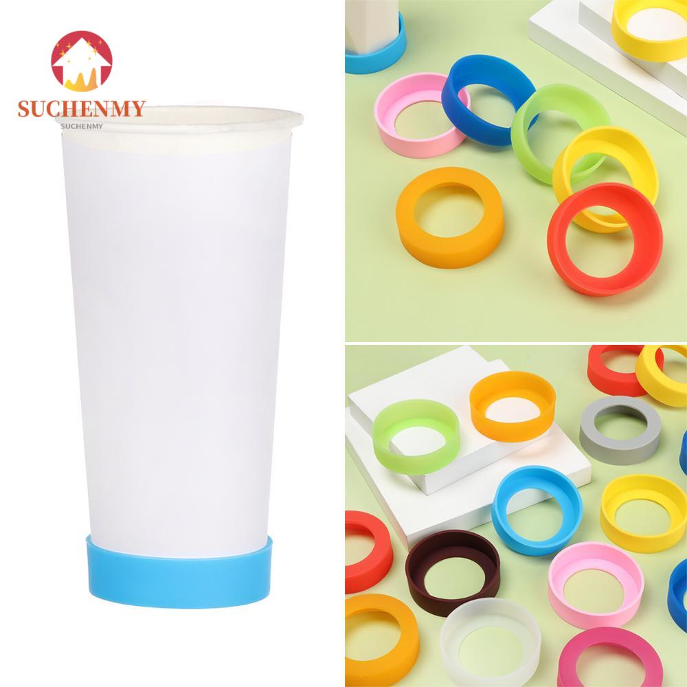 Anti-fall Insulation Cup Mat Table Mats Silicone Thermos Coasters ...