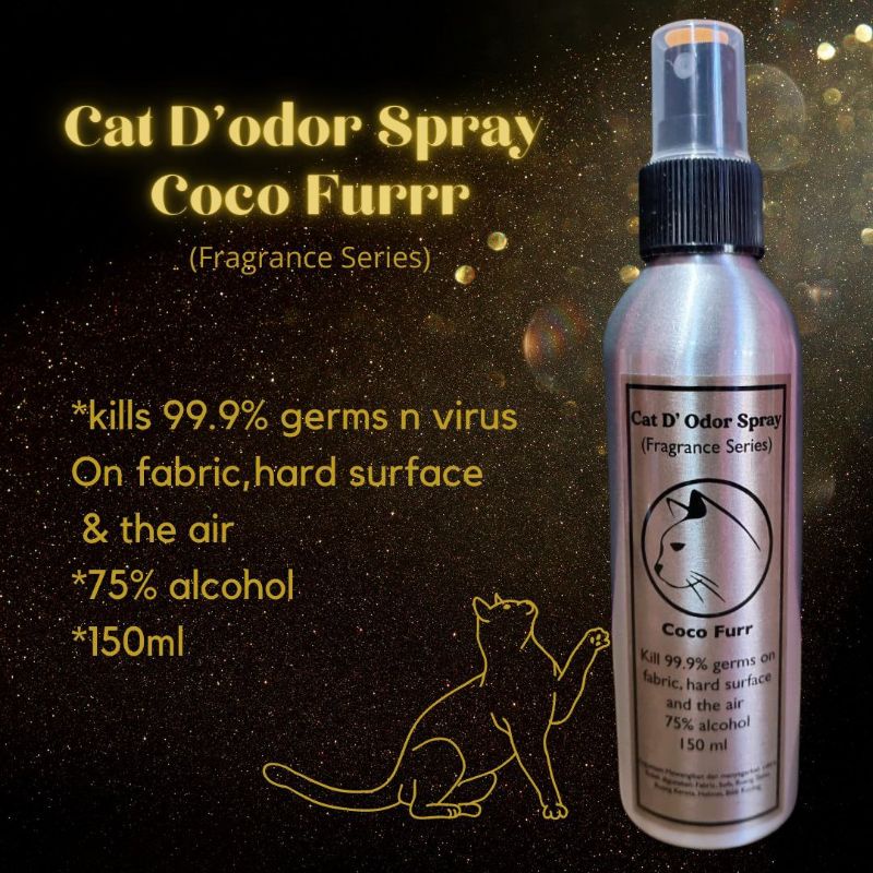 Cat D'odor Spray Coco Furr 150ml | PGMall