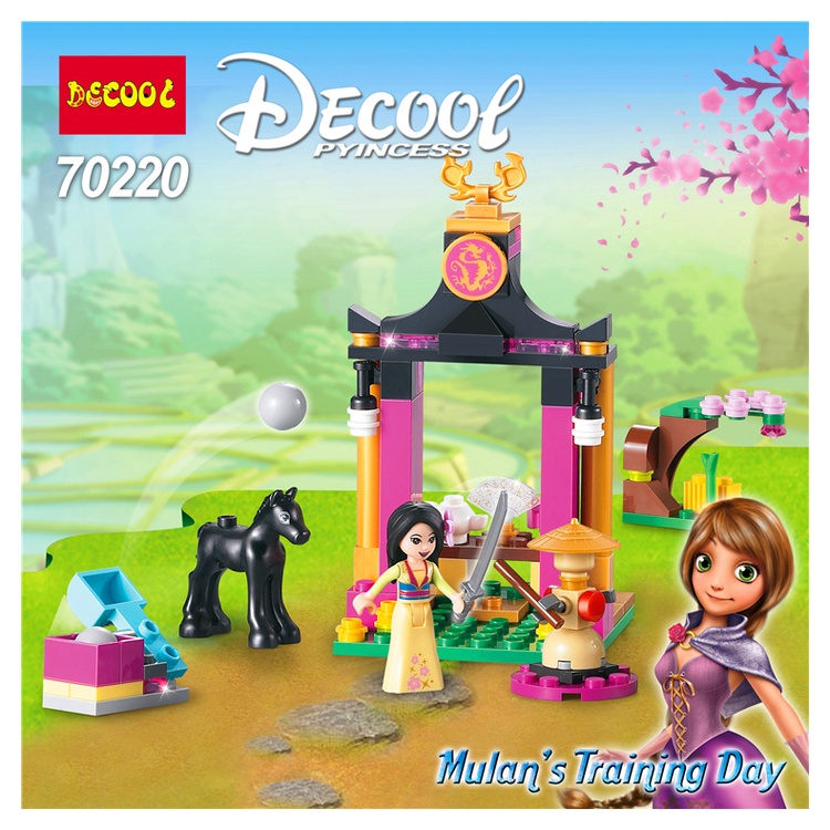 Mulan's Training Day - Jisi/Decool 70220 (Compatible 41151) | Shopee Malaysia