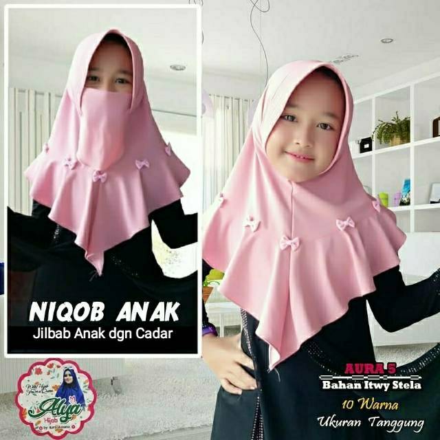 Retail Niqab Children Ori by Alya Hijab / Hijab Veil Size ...