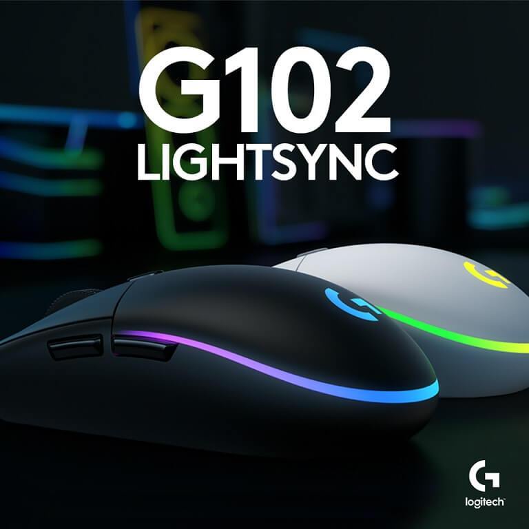 Logitech G102 Lightsync Gaming Mouse | Shopee Malaysia