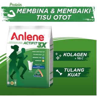 Anlene Actifit 3X Adult Milk Powder (Plain) 600G | Shopee Malaysia
